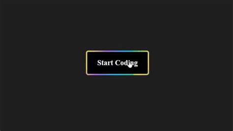 Animated Gradient Border On Button Hover Animation Using Html And Css