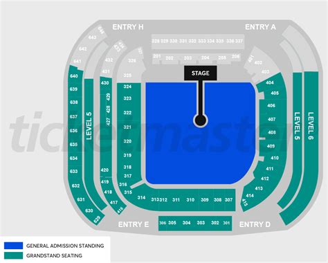 Coldplay Seating Map Eden Park Nz Austadiums