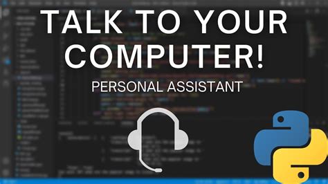 Python Tutorial Speech Recognition Personal Assistant Youtube