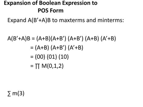 4 Boolean Function And Their Representationpptx