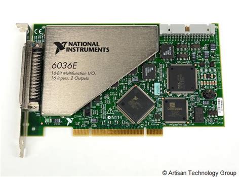 ni pci 6036e 200 ks s 16 bit multifunction daq artisantg™