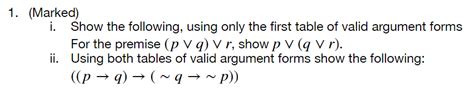 Solved 1 Marked I Show The Following Using Only The