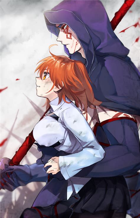 Fujimaru Ritsuka Cu Chulainn And Cu Chulainn Alter Fate And 1 More