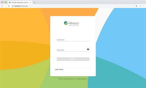 Using Adf Components Alfresco Builder Network