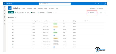 Customize Filter And Sortmastering Advanced List Views In Sharepoint By Hadi Mahmood Medium