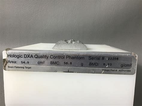 Used Hologic Dxa Quality Control Phantom For Sale Dotmed Listing