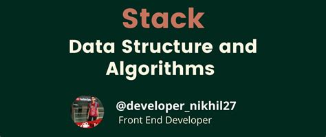 Stack Data Structure Using Javascript Dev Community