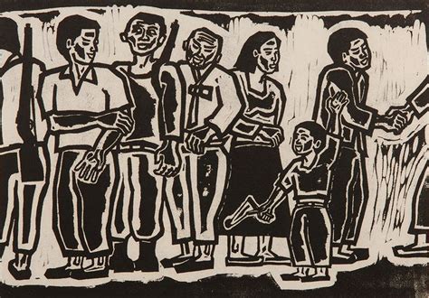 1홍성담 판화에 있는 전혜옥님의 핀 포스터 그림 그림 깃발