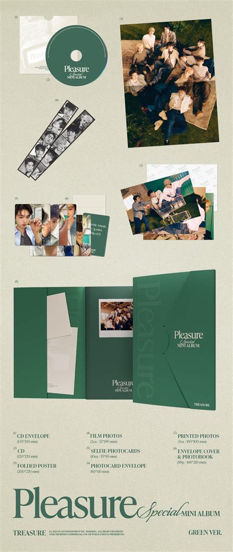 Treasure Special Mini Album Pleasure Discography Treasure（トレジャー