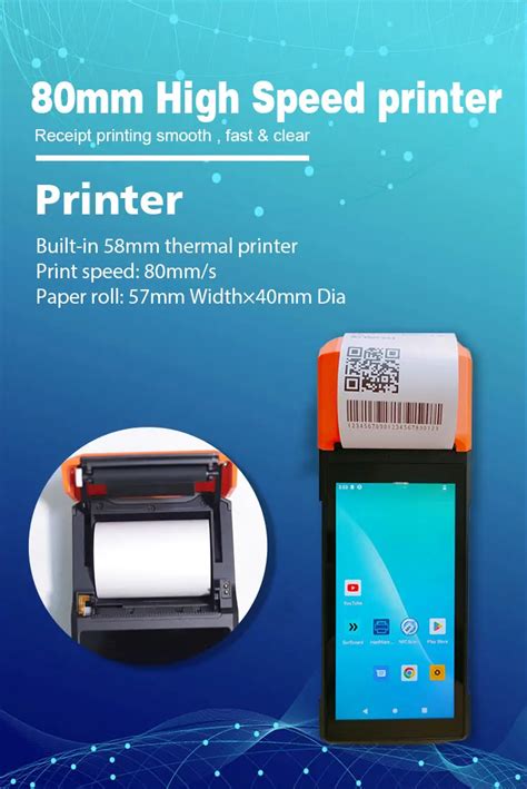 Android 13 Pos Machine Senraise Handheld Pos System Touch Screen Cash Register Point Of Sale