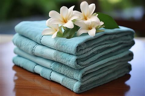 Spa Towels Lily Flowers Aromatics And Comfort Sauna Relaxation Items