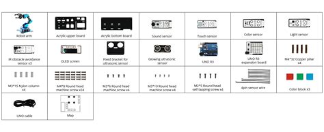 Xarm Uno Robotic Arm 6dof Kit With Secondary Development Compatible With Arduino Ide