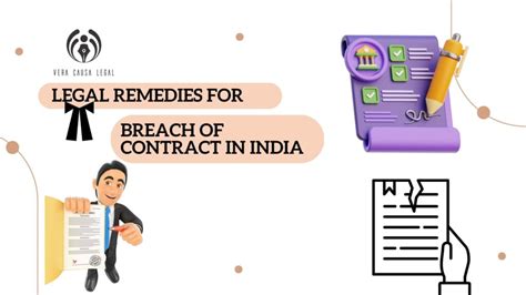 Legal Remedies For Breach Of Contract In India