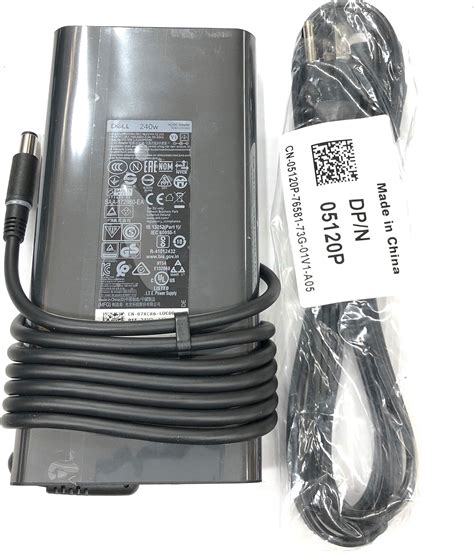 Amazon Com Dell Gan Laptop Charger W Watt Barrel Mm Tip Ac Power Adapter La Pm
