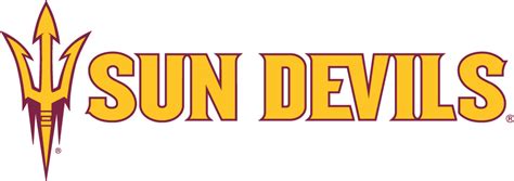 Sun Devil Logo Arizona State University Logo Arizona State Sun