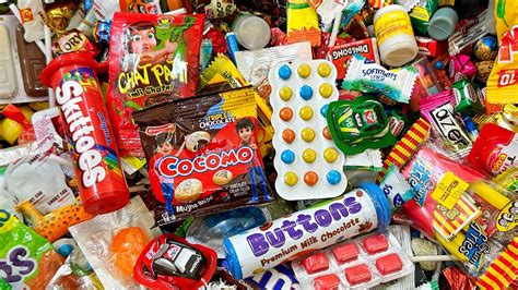 Cocomo Candy Yummy Rainbow Ding Dong Candies And Chocolates Unpacking