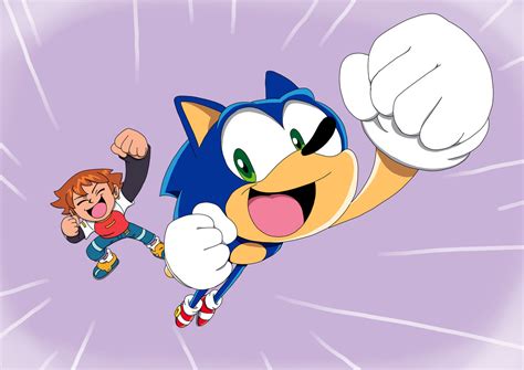 Sonic And Chris By Soniclover261 On Deviantart