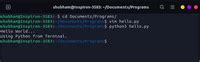 Open And Run Python Files In The Terminal GeeksforGeeks
