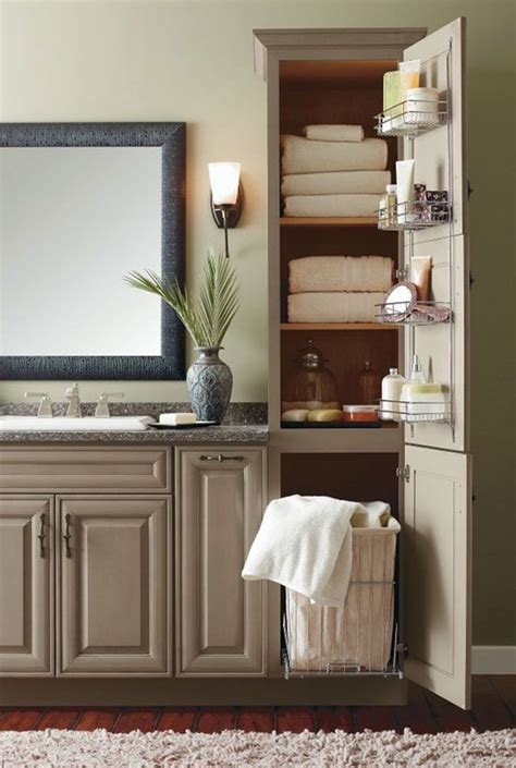 Glass Built In Bathroom Cabinets At Andrea Delreal Blog