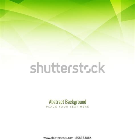 추상 그린 웨이브 배경 디자인 스톡 벡터로열티 프리 658353886