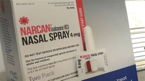 Estados Unidos Aprueban La Venta De Narcan Medicamento Nasal Que