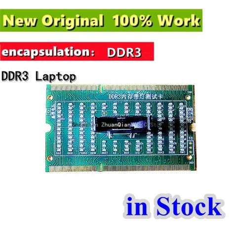 New Laptop Motherboard Memory Slot Ddr2 Ddr3 Ddr4 Diagnostic Analyzer Test Card Pin Sdram