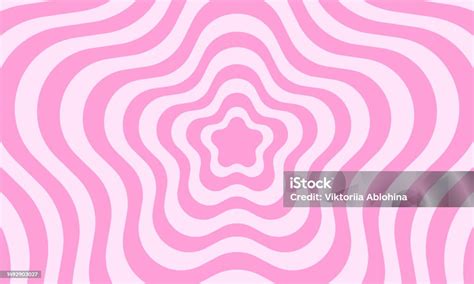 트렌디한 2000년대 디자인으로 핑크 꽃이 반복되는 포스터 Y2k 스타일의 그루비한 사이키델릭 패턴 파스텔 색상의 귀여운 벡터