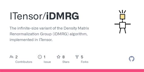 GitHub ITensor IDMRG The Infinite Size Variant Of The Density Matrix Renormalization Group