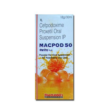 Buy Macpod 50 Mg 30 Ml Oral Susp In Wholesale Price Online B2b