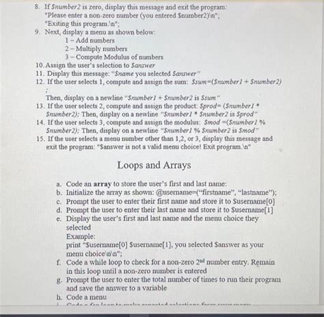 Solved Write Pseudocode To Show The Flow Of Your Program