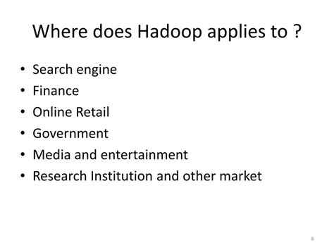 PPT Hadoop PowerPoint Presentation Free Download ID