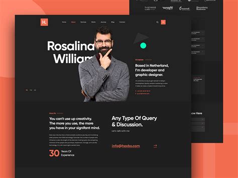 Cv Website Designs Themes Templates And Downloadable Graphic Elements On Dribbble