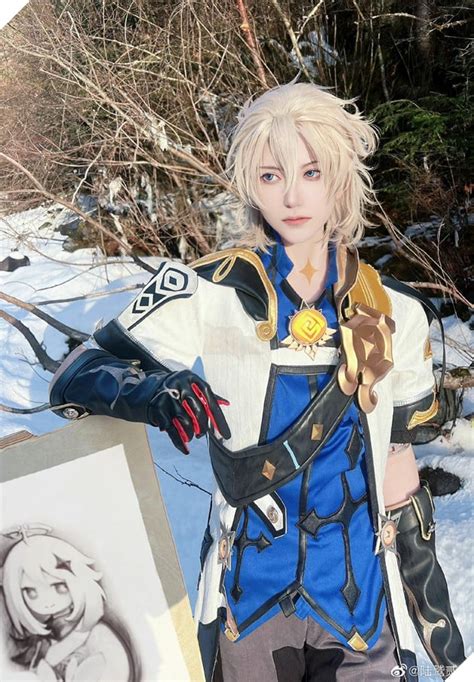 Cosplay Genshin Impact Chiêm Ngưỡng Hình Ảnh Albedo