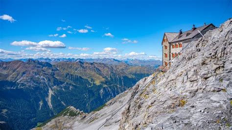Alpine Landscape With Julius Payer House Stock Image Image Of Summer