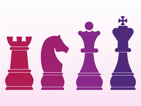 Chess Pieces Vector Art And Graphics