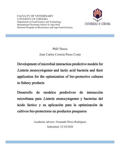 Primary Models Growth Interaction And Inactivation Models