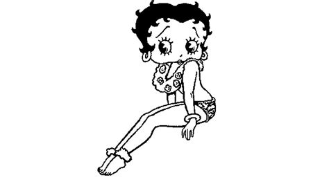 Dibujo De Betty Boop Para Colorear Y Pintar 11710