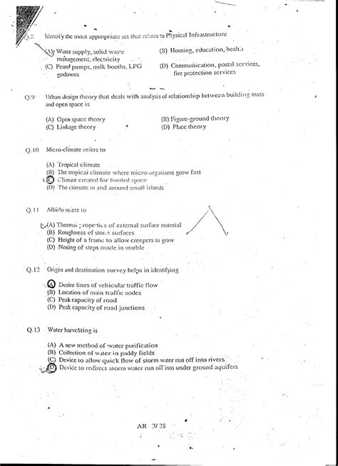 Gate Architecture Question Bank With Answers Gate 2005 Architecture
