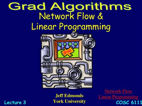 ppt network flow and linear programming powerpoint presentation id 5484566