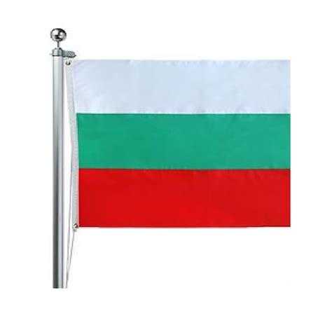 Знамето на България с телескопична дръжка 60см Emag Bg