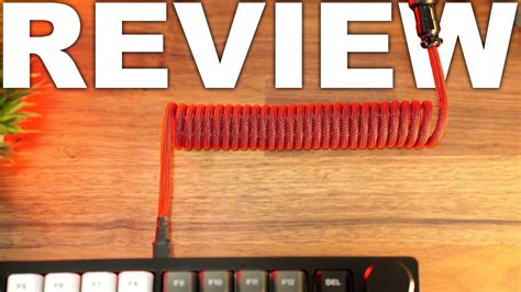 Gunmjo Pro Custom Coiled Keyboard Cable Review Youtube