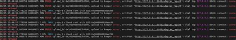 Upload To Keeper Error Err Post 127 0 0 1 6043 Adapter Report Dial Tcp 127 0 0 1 6043