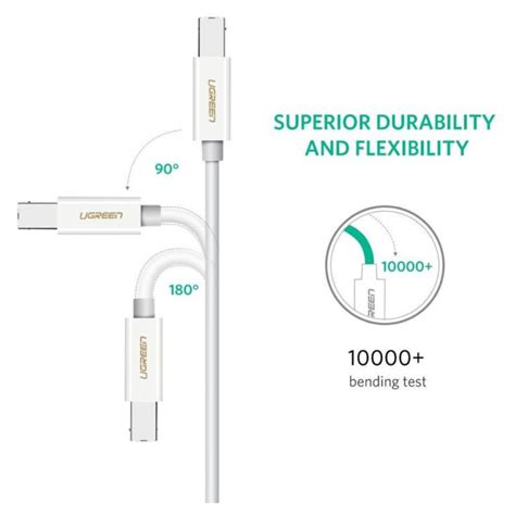 Ugreen Us241 Usb C To Type B Printer Scanner Cable Usb C To Type B