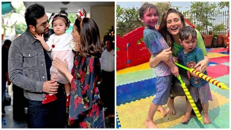Alia Bhatts Daughter Raha Kareena Kapoors Sons Taimur And Jeh Meet