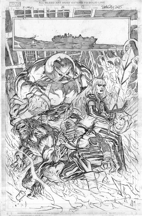 X Men By Netho Diaz