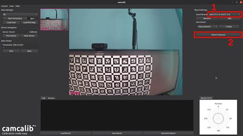 Measure Intrinsic Camera Parameters With Camcalib