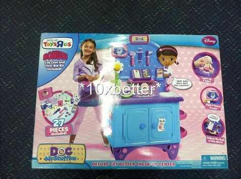 DOC MCSTUFFINS DELUXE GET BETTER CHECK UP CENTER FIRST AID KIT PIECES FAST EBay