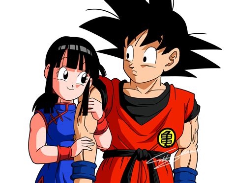 Chi Chi X Goku By Teejee67 On Deviantart