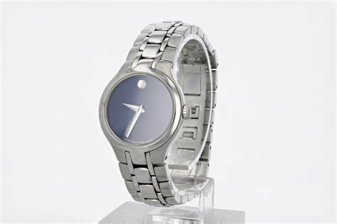 Movado Museum Classic Blue Dial Quartz 26mm Stainless Steel Womens