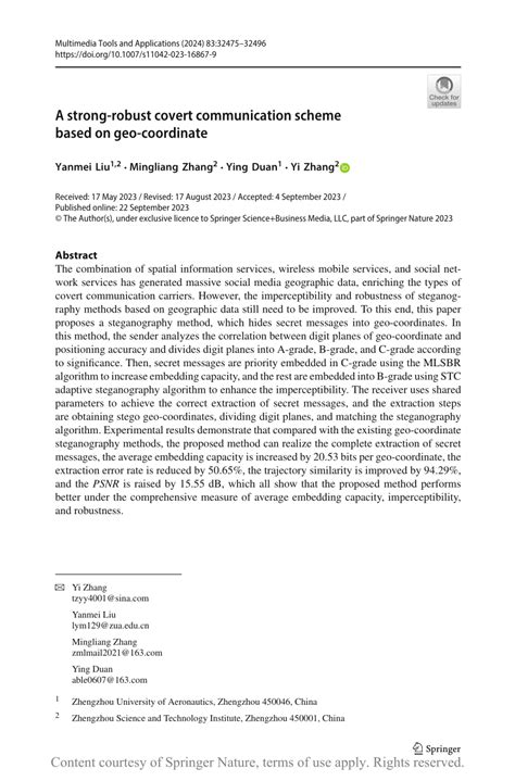 A Strong Robust Covert Communication Scheme Based On Geo Coordinate